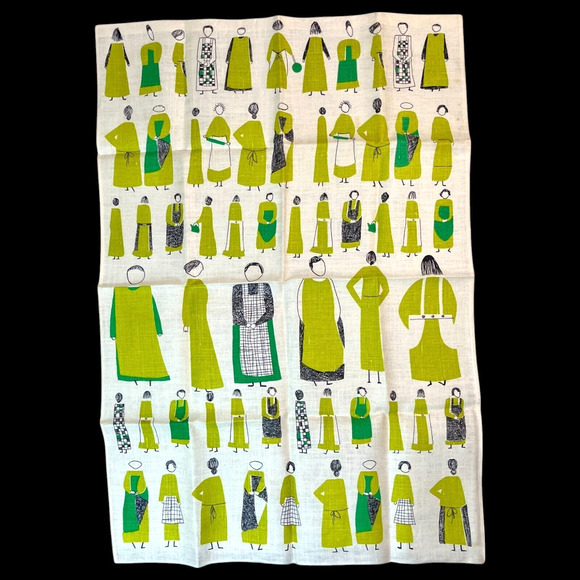 Lucienne Day | Kitchen | Vintage Lucienne Day Irish Linen Tea Towel Too ...